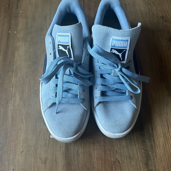 Puma | Shoes | Puma Womens Sneakers Light Blue | Poshmark
